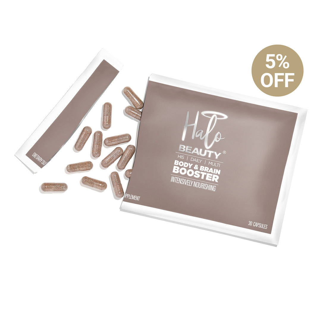 Complete Range of Halo Beauty Supplements.